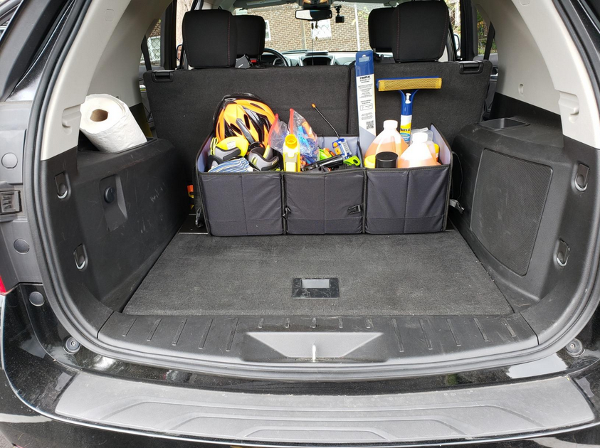 Audew Trunk Organizer Portable Car Storage Bag, Large Space to Store ...